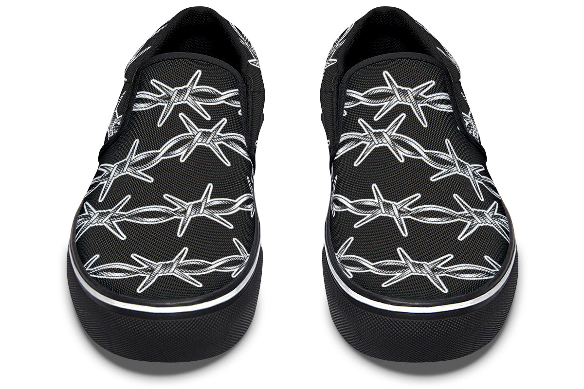 Barbed Wire Slip On Shoes – Last Light Apparel